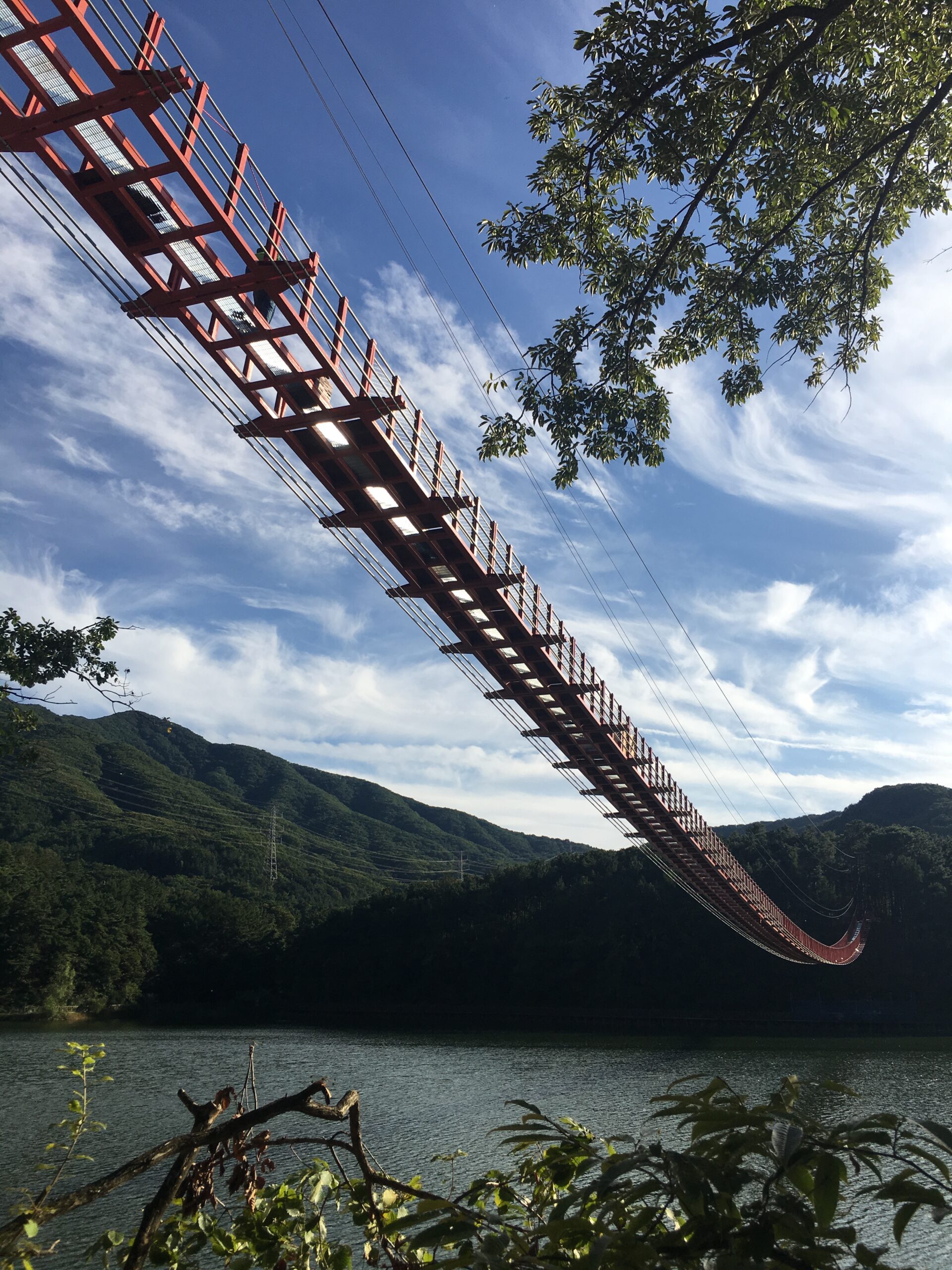 MAJANG LAKE UNDERCURVED SUSPENSION BRIDGE - CABLEBRIDGE