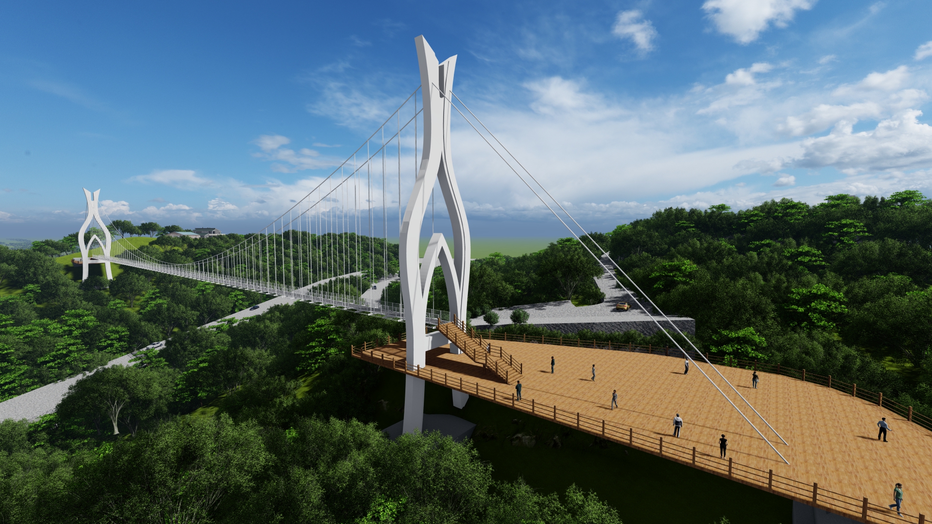 DMZ SKYROAD - CABLEBRIDGE